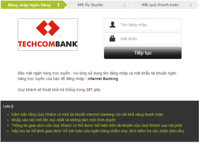 Nạp tiền vào Binomo qua Thẻ ngân hàng Việt Nam