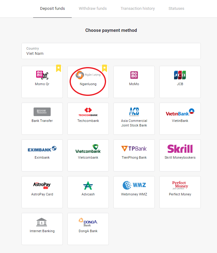 Vyetnam Bank Kartları (Visa / Mastercard), İnternet